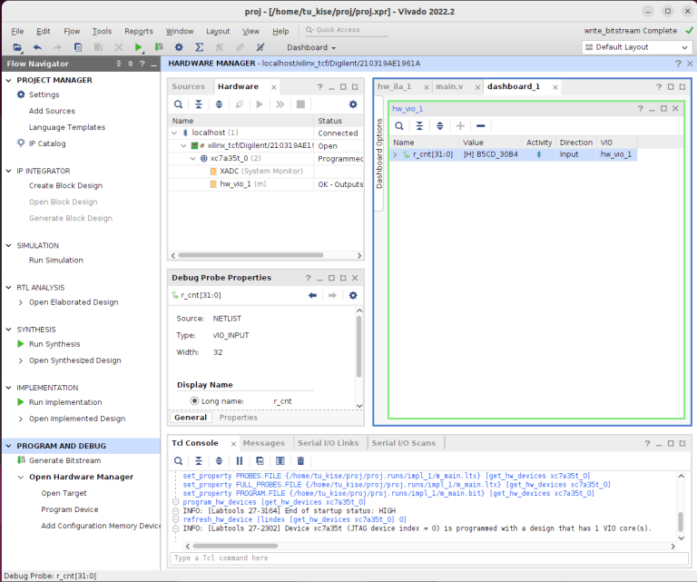カウンタ回路を FPGA で動作させて挙動を確認しよう（入門編） | ACRi Blog